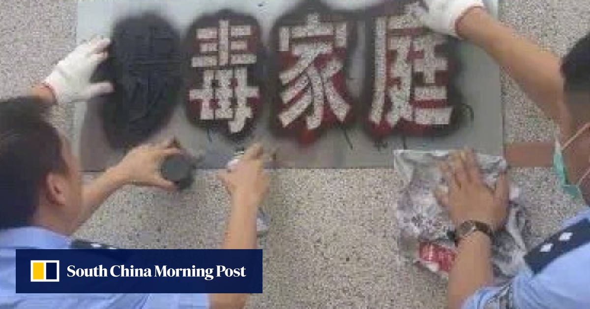 Chinese local government criticised for spray-painting ‘drug-related ...