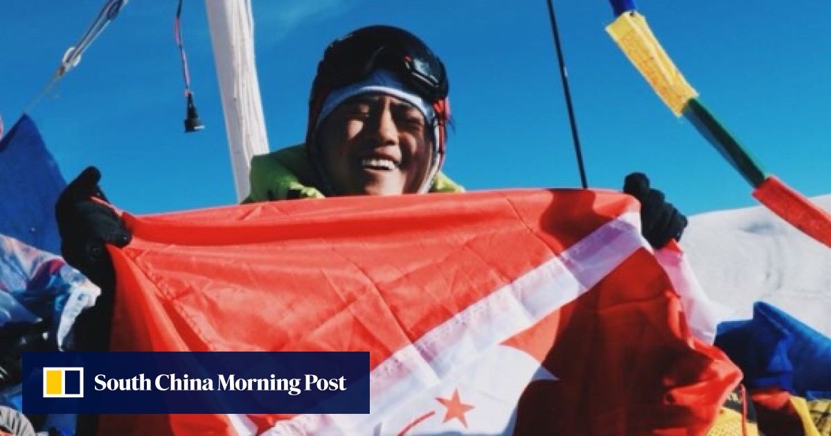 Mount Everest: first photos of Benjamin Chan, 19, youngest Hongkonger ...