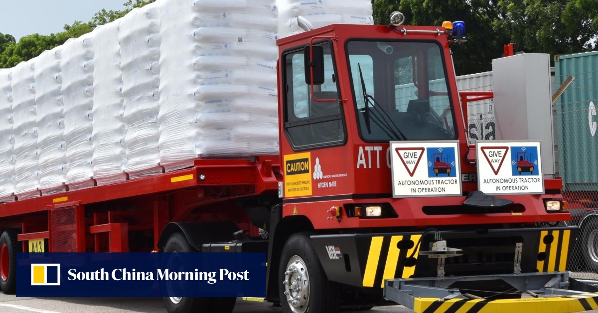 JD.com unveils self-driving truck in move to automate logistics ...