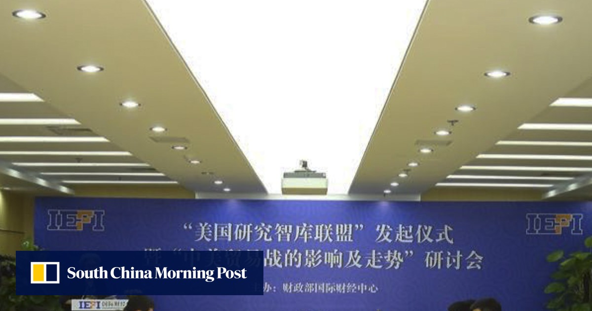 China sets up think tank alliance to better understand US as trade war ...