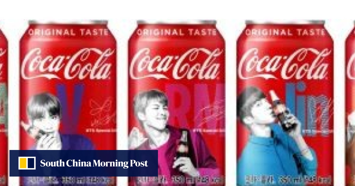 Coca-Cola teams up with Korean boy band BTS in limited-edition ...