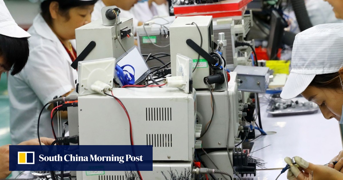 China’s manufacturing growth in July slowest for eight months, export ...