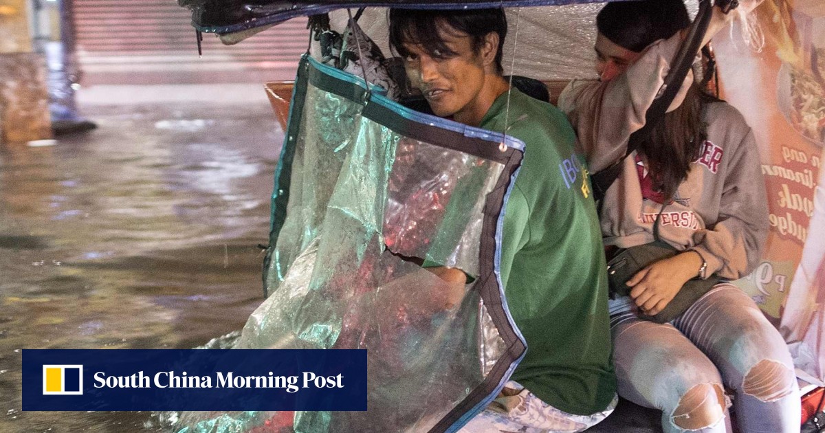 Tens of thousands flee as flooding swamps Philippine capital | South China Morning Post