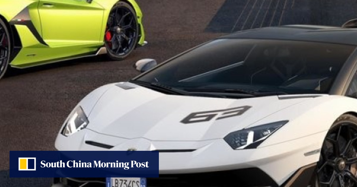 Lamborghini unveils superfast Aventador super sports car | South China ...