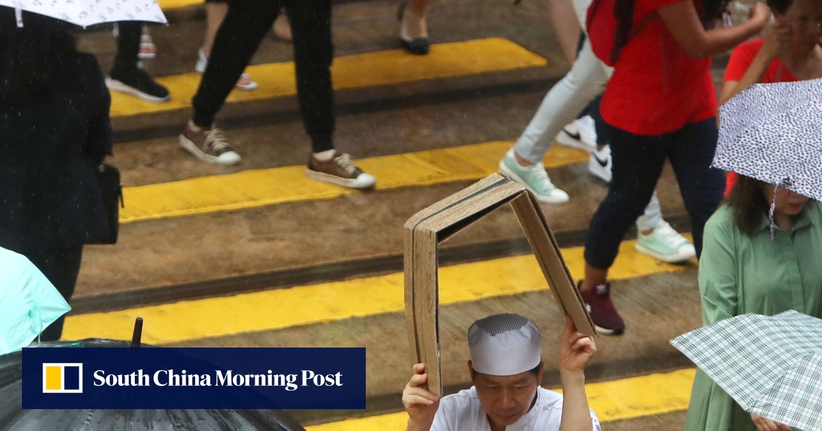 Hong Kong Observatory cancels amber rainstorm signal, but wet weekend ...