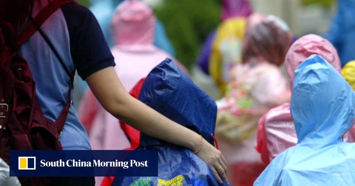 Strong winds from Tropical Storm Barijat hit Hong Kong but Observatory ...