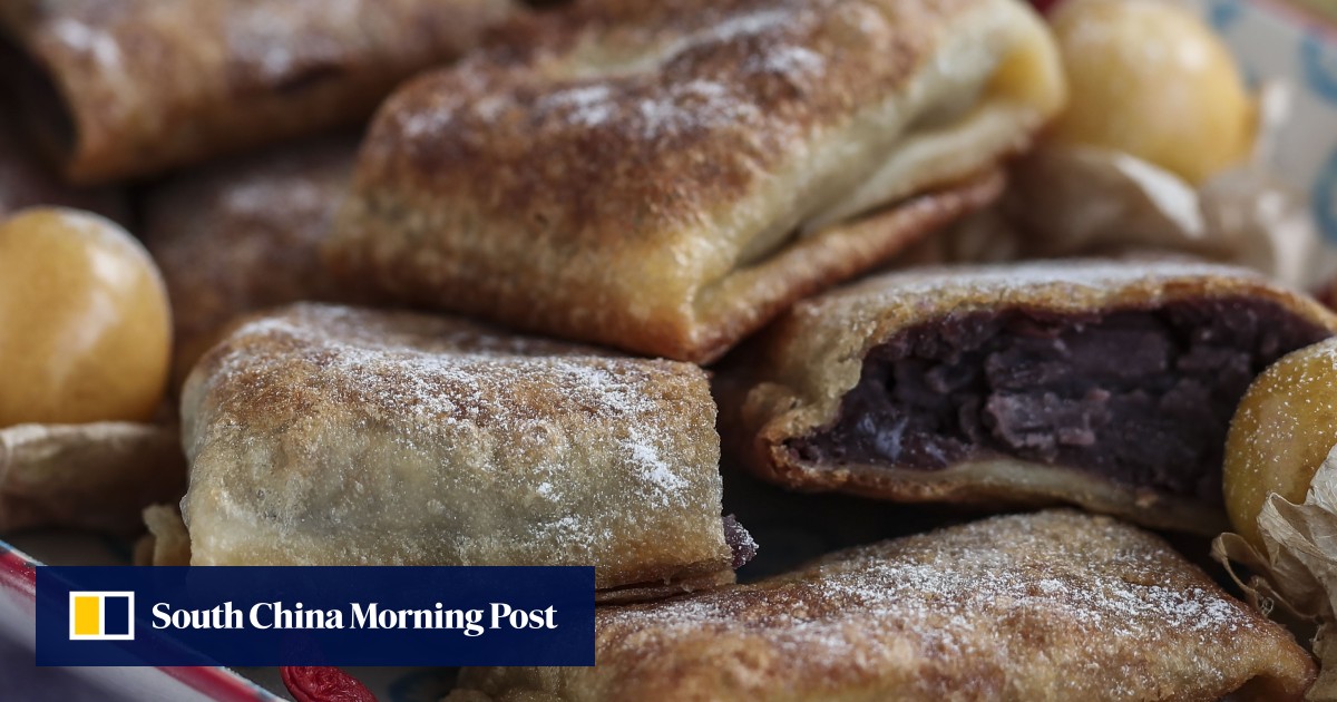 How to make Shanghainese red bean pancakes, a sweet and chewy treat ...