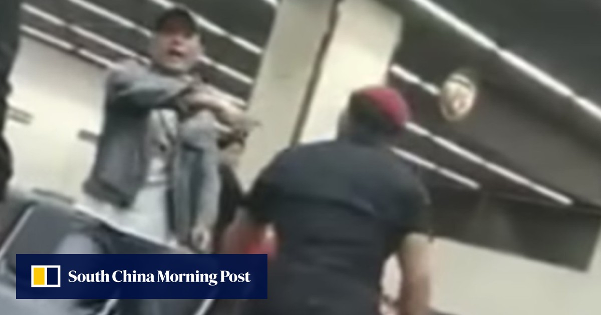 Video captures Thai airport security guard hitting Chinese tourist ...