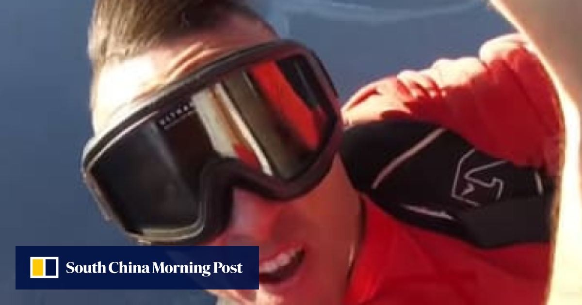 Canadian singer Jon James McMurray, who was rapping on plane wing ...