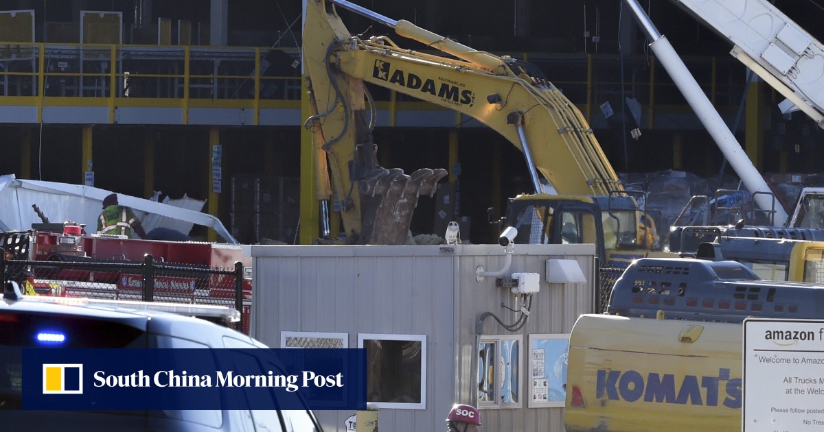 Second body found in collapsed Baltimore Amazon.com warehouse after ...