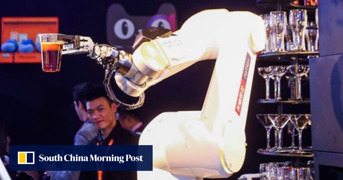 Robotic bartenders and smart hotels: Alibaba’s vision of future ...