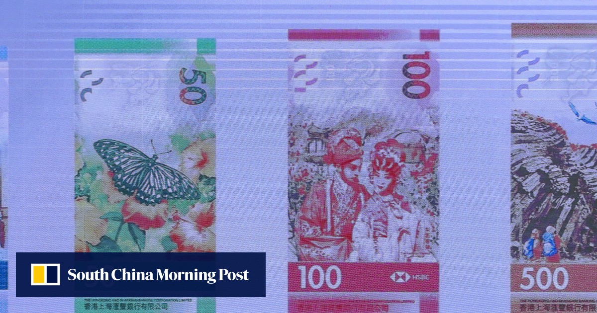 New HK$1,000 banknotes set to debut in Hong Kong on Wednesday | South ...
