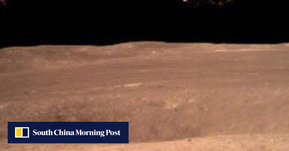 China’s Chang’e 4 lunar probe sends first photo of far side of the moon ...
