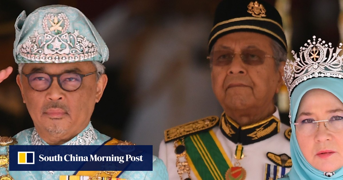 Malaysia’s new king ascends the throne during nationally televised ...