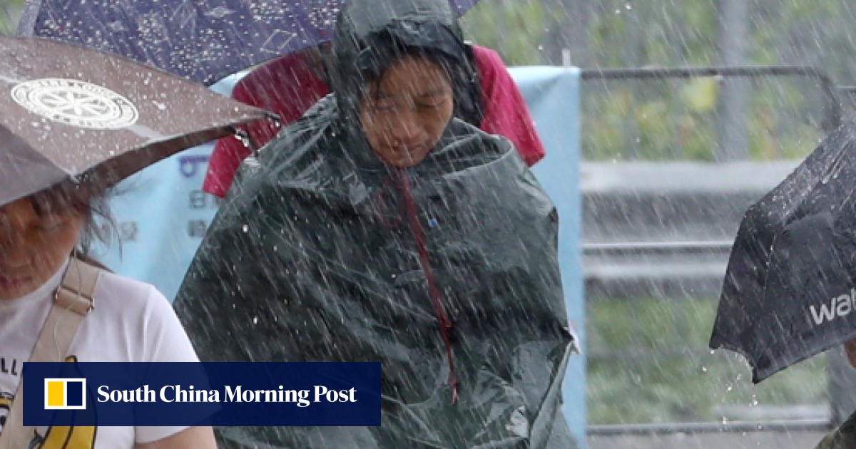 Thunder and downpours in Hong Kong as Observatory issues first-ever ...