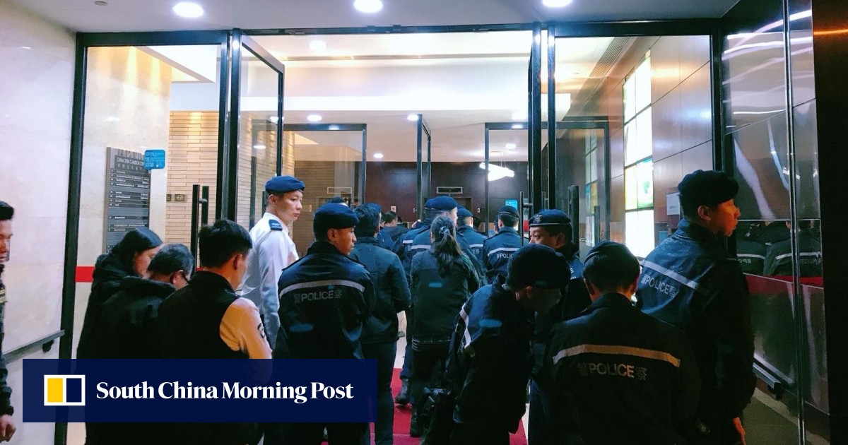 Triad faction leader sought as Hong Kong police investigate string of ...