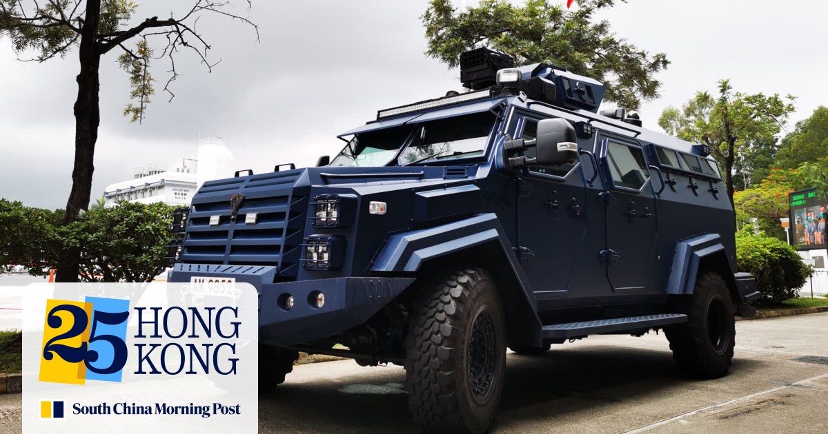 6 new anti-riot armoured vehicles to hit Hong Kong roads in June as ...