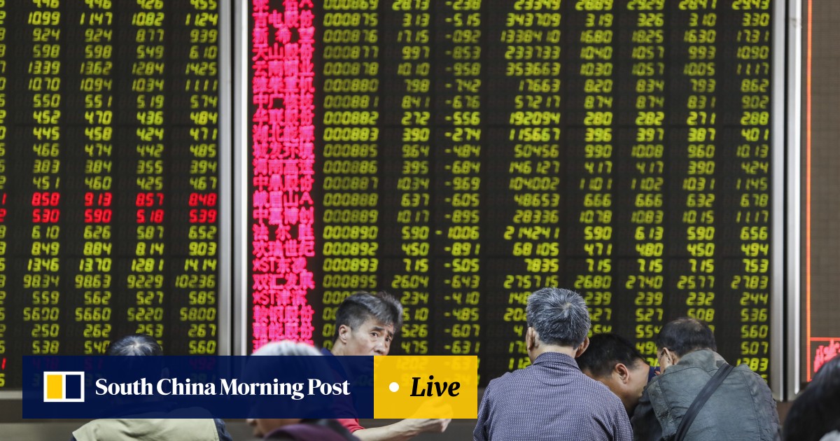 Stocks Blog: Chinese stocks fall to 11-week low as credit data weighs ...