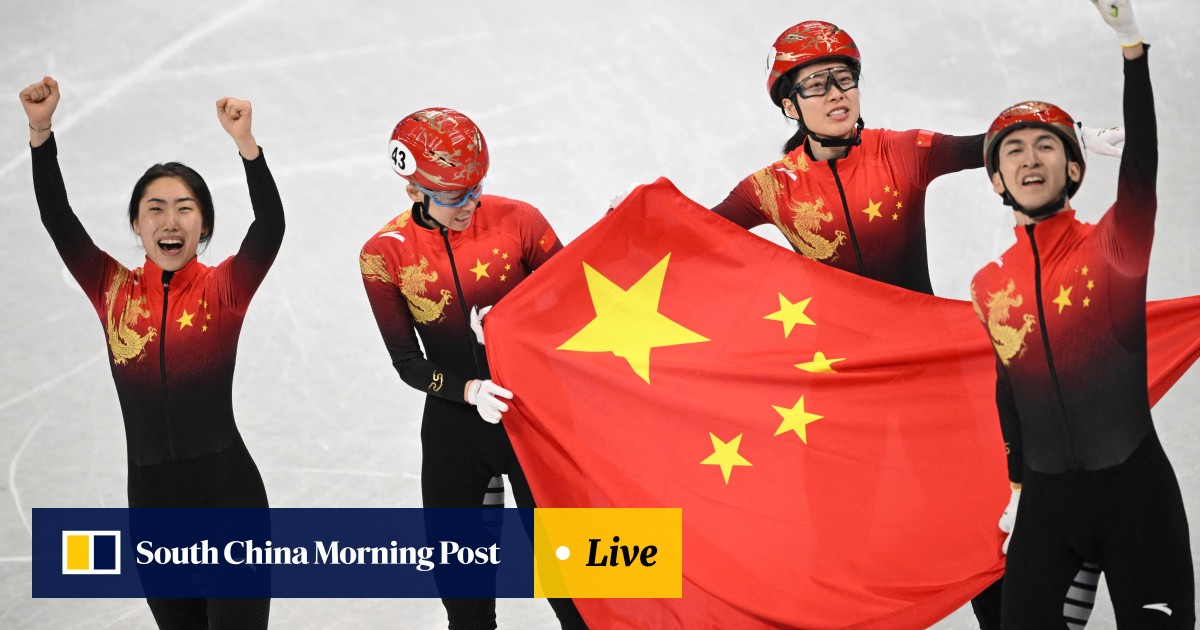 Winter Olympics: speed skaters get China's Games off to a golden start ...