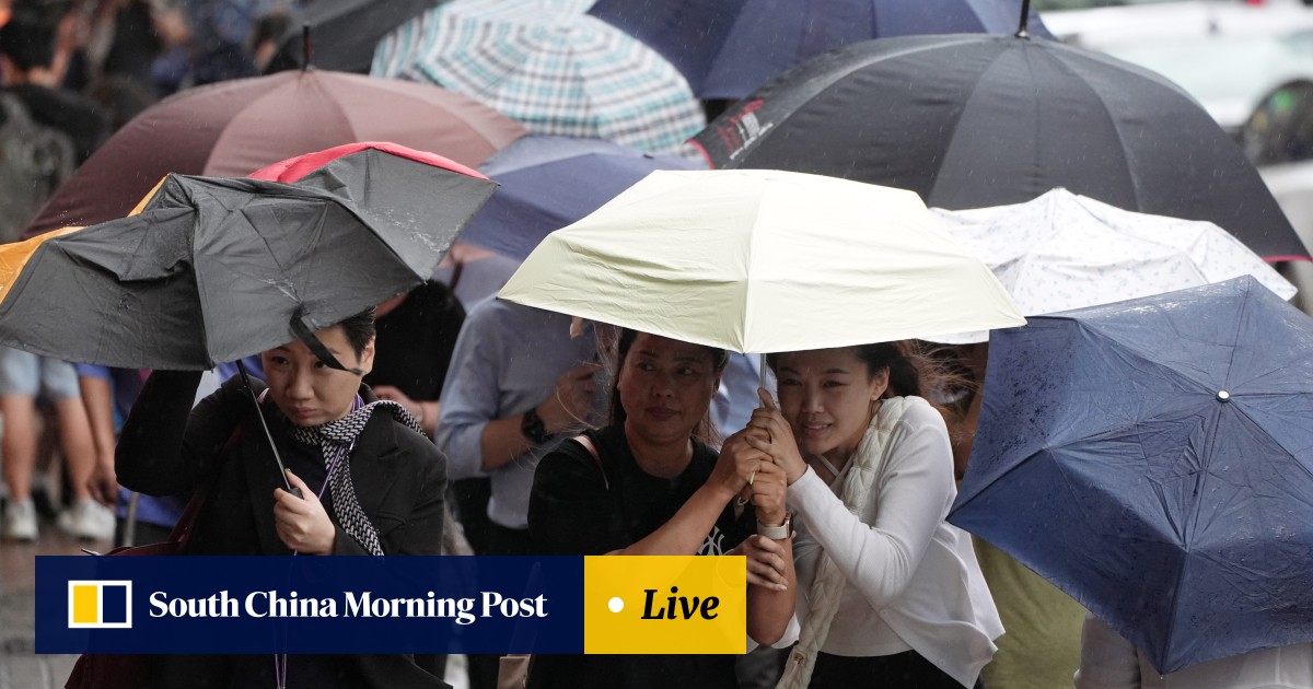 Hong Kong Observatory Cancels Amber Rainstorm Warning South China