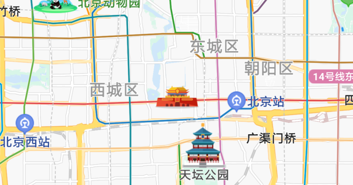 Baidu Map English