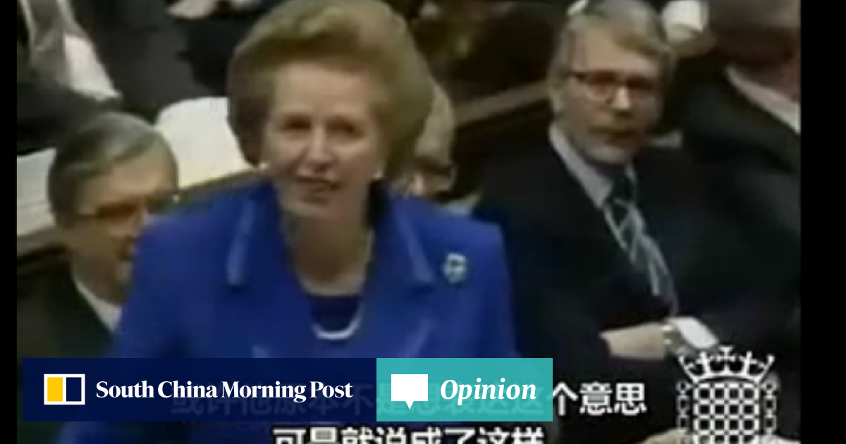 Opinion | Thatcher tributes in Chinese social media focus on her China ...