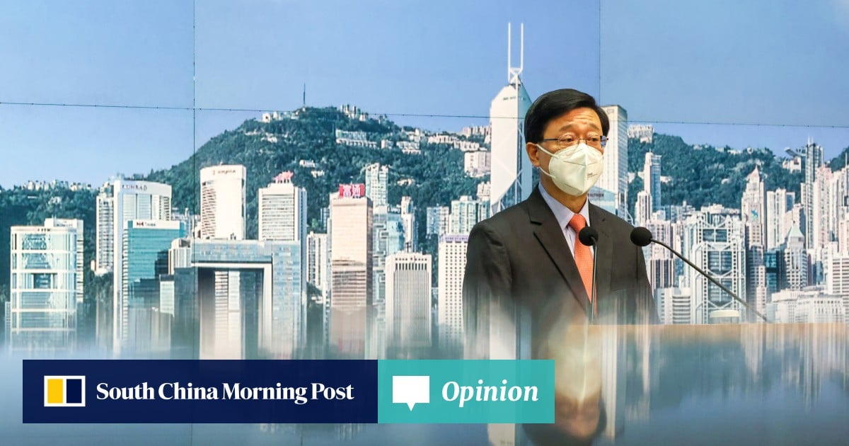 Opinion John Lees Plan For Hong Kong Is A Good One But It Depends