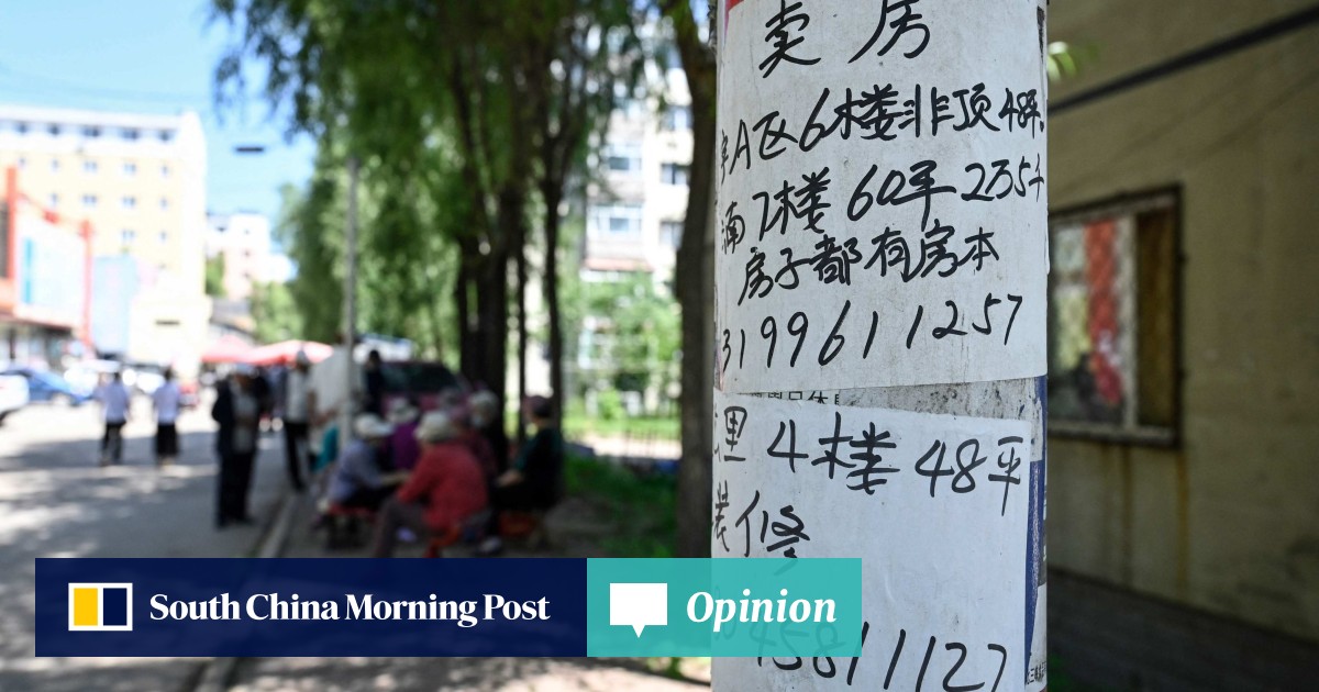 Opinion Chinas Property Sector Not Deflation Risk Is Its Top