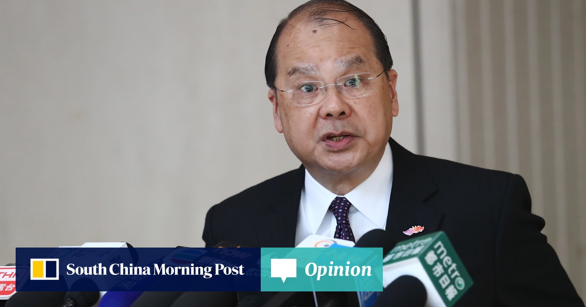 Opinion | Matthew Cheung did police a disservice | South China Morning Post