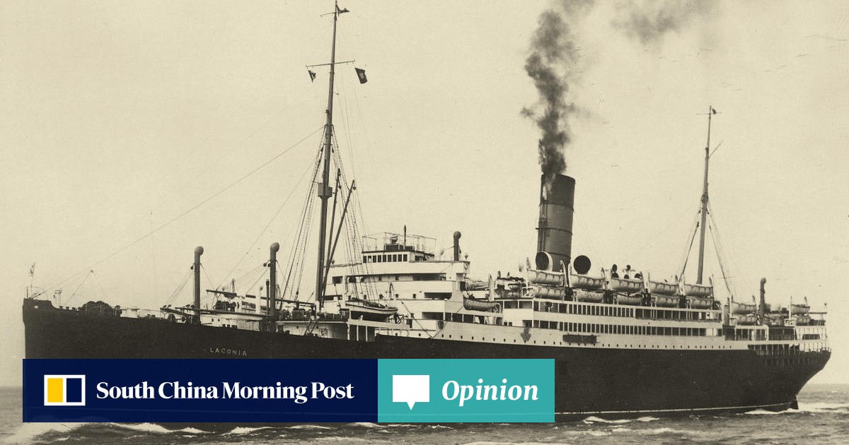 Opinion | The RMS Laconia, first ship to sail around the world for ...