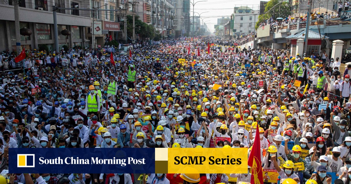 1 year after the 2021 Myanmar coup | South China Morning Post