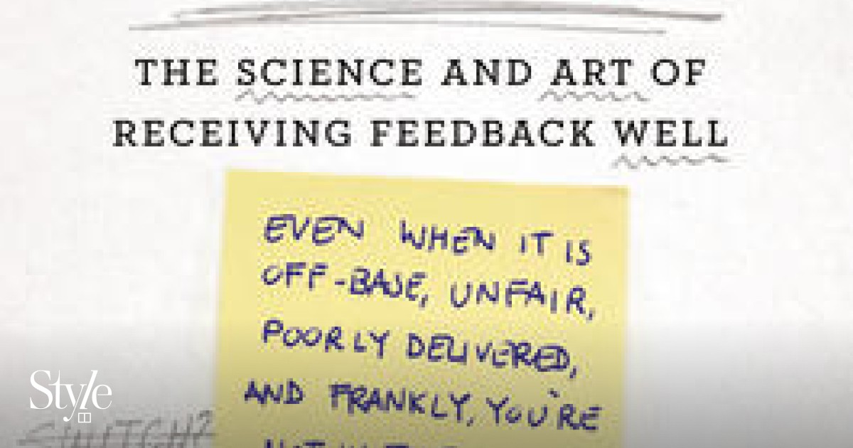 receiving feedback well