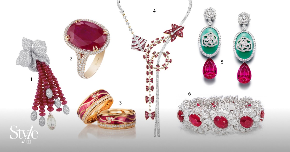 Red is the new trend in luxury jewellery | South China Morning Post
