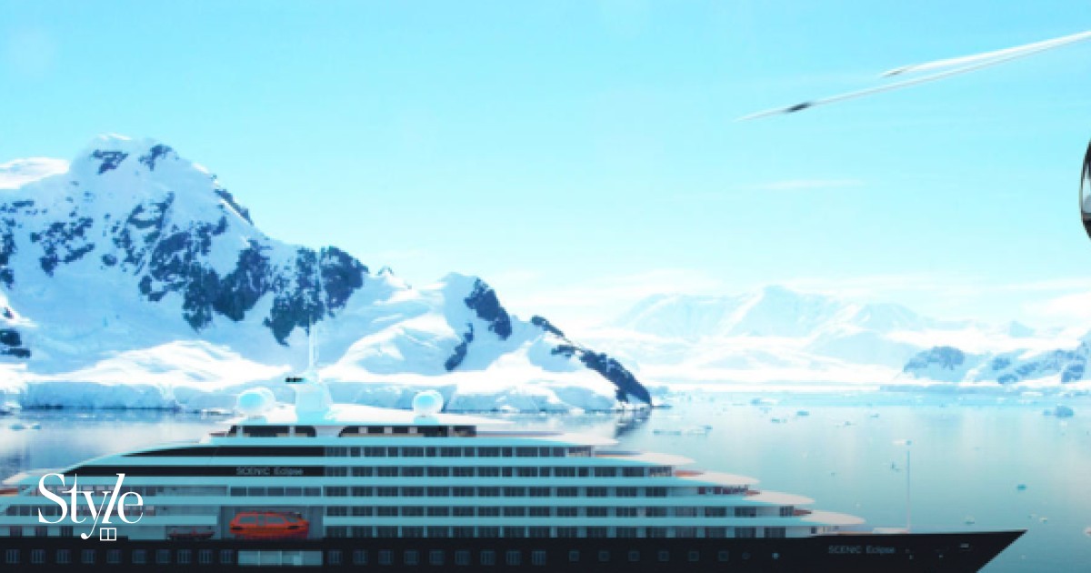 Scenic Eclipse, the world's first six-star discovery yacht, is equipped ...