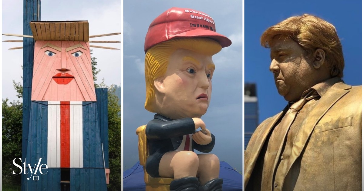 Donald Trump ‘immortalised’: 5 bizarre statues of the former US ...