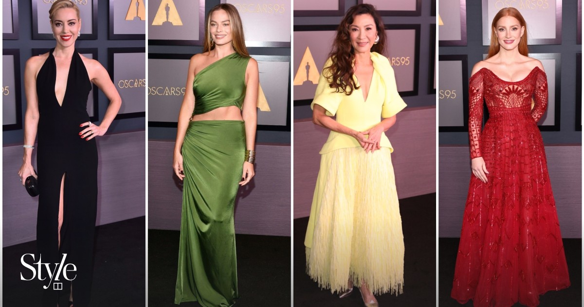 17 best dressed celebrities at the 2022 Governors Awards, from Margot Robbie’s Bottega Veneta ...