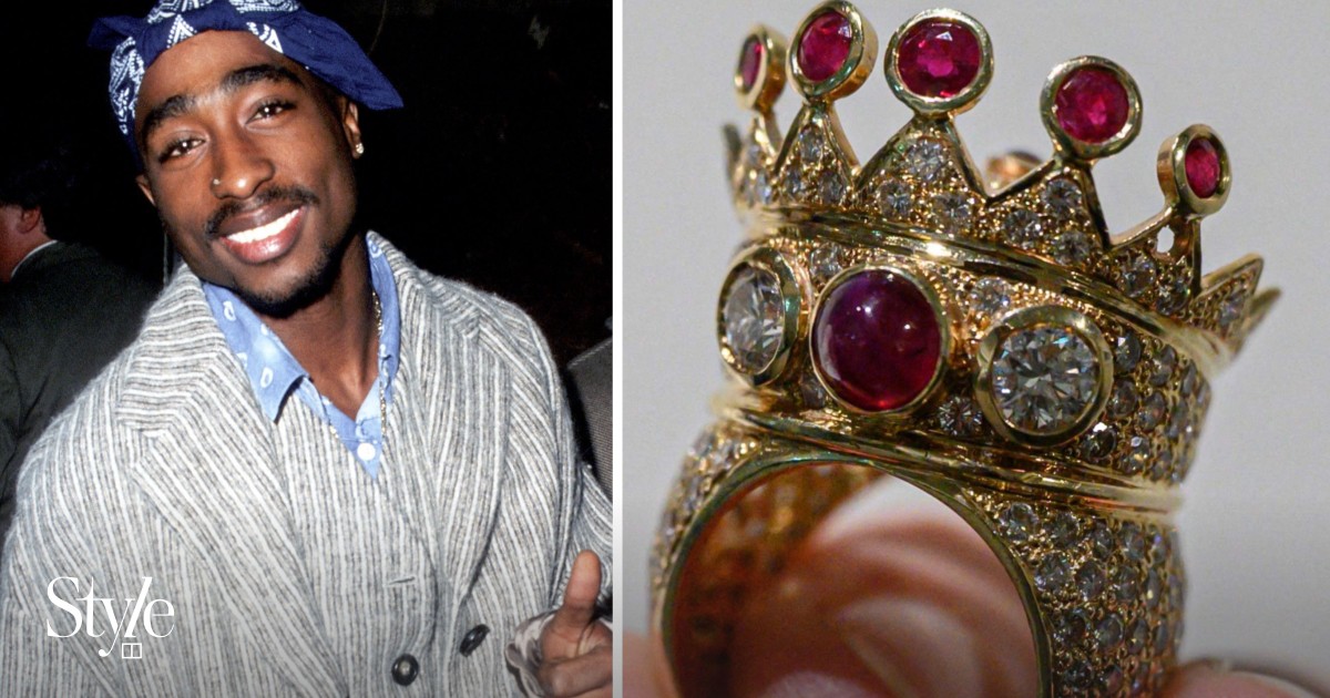 The Tupac Shakur ring that Drake bought for US$1 million: last worn at his final appearance, Pac ...