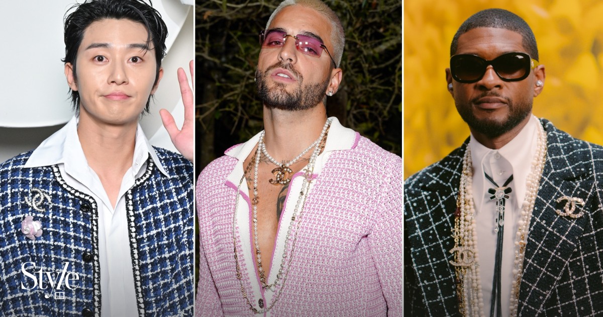 9 male celebrities rocking Chanel ‘fits, from Usher, Maluma, Kendrick ...
