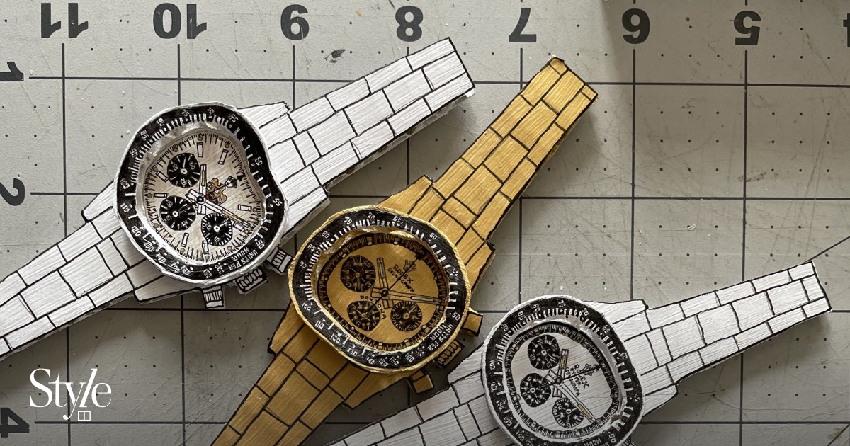 Can’t afford a luxury watch? These cardboard copies might do – meet the ...