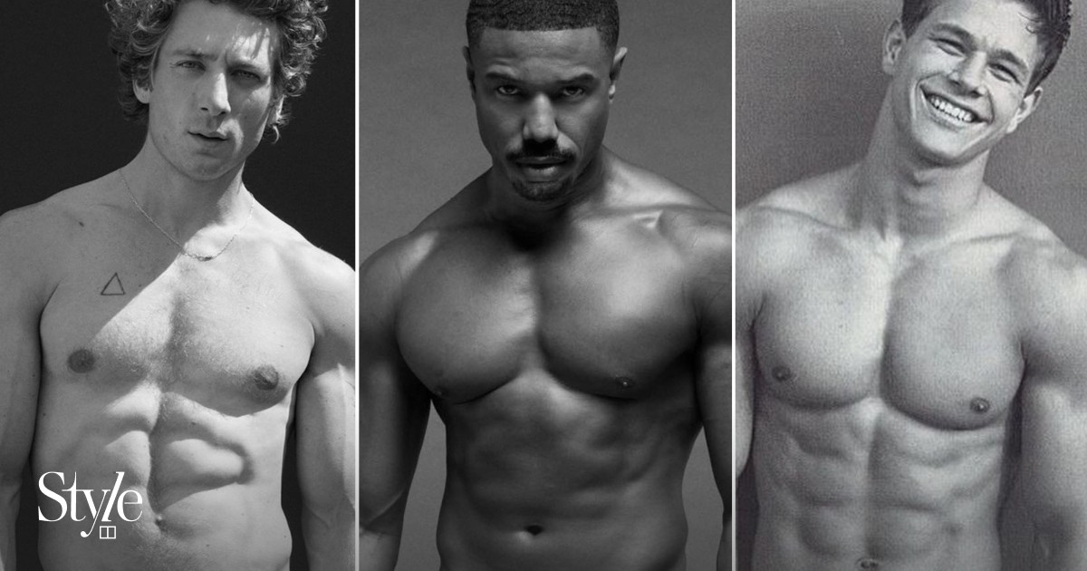 Guys in calvin klein store