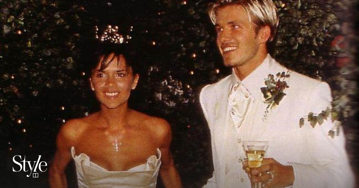 beckham wedding thrones