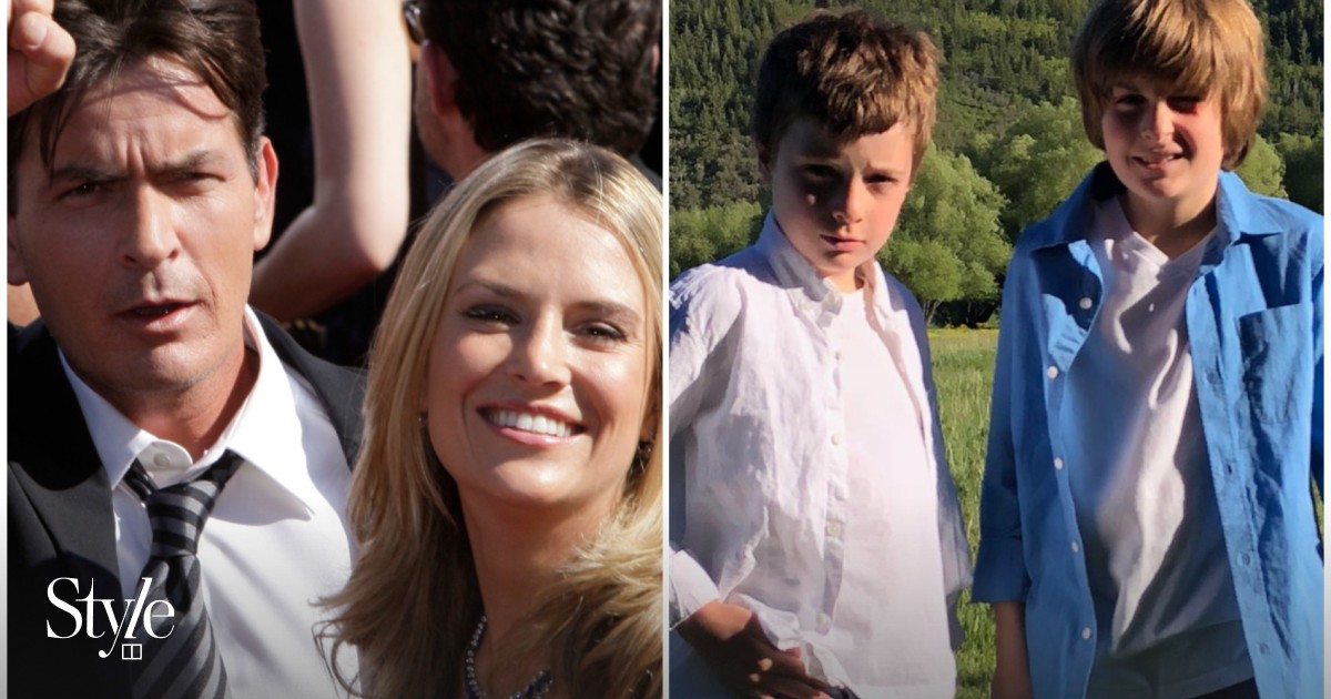 charlie sheen kids with brooke