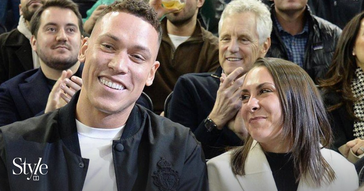 Aaron judge wife wedding dress | Honestweddingadvice.com