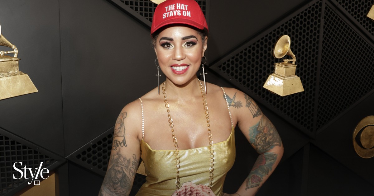 Meet Joy Villa, the singer who wore a Maga-inspired red hat to the ...