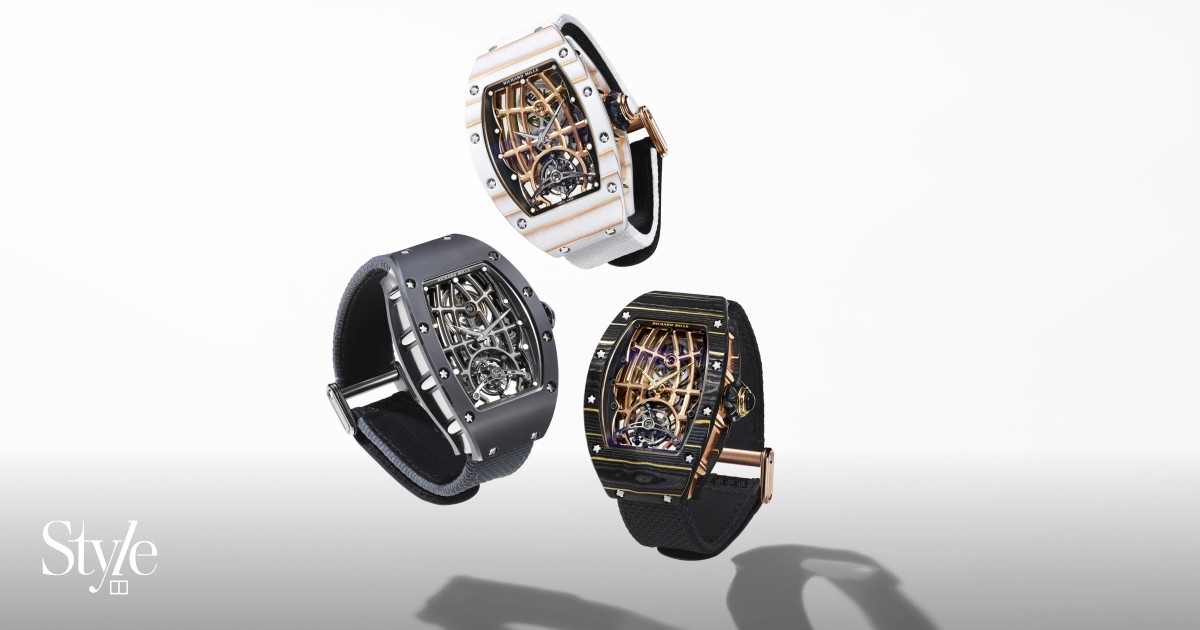 Style Edit: Richard Mille’s latest RM 74-02 has a case made with its ...
