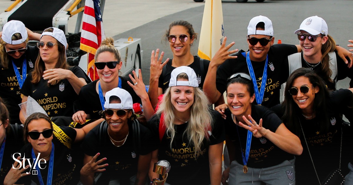 Inside the private jet that flew the US soccer women’s world champions ...