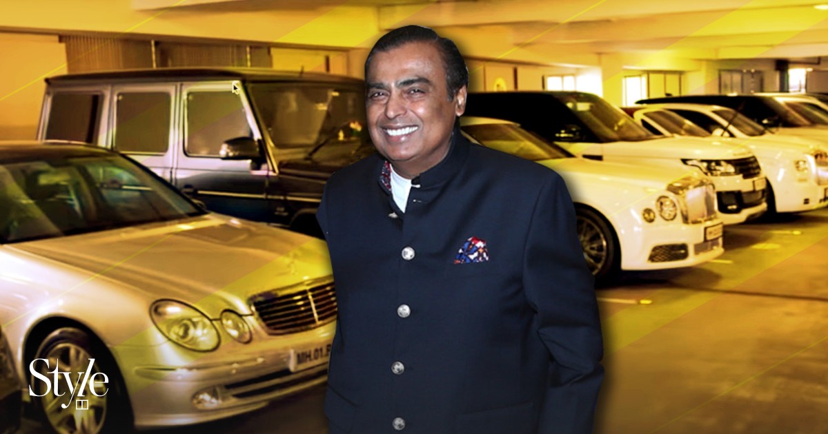 Which luxury cars do the Ambani family own? Bentley, BMW, Mercedes ...