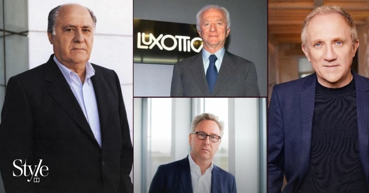 The 11 richest people in fashion – meet the billionaire brains behind ...