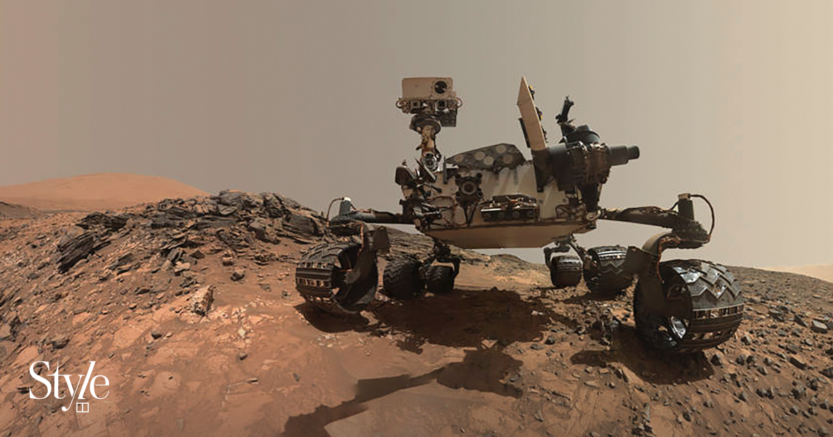 mars rover laser