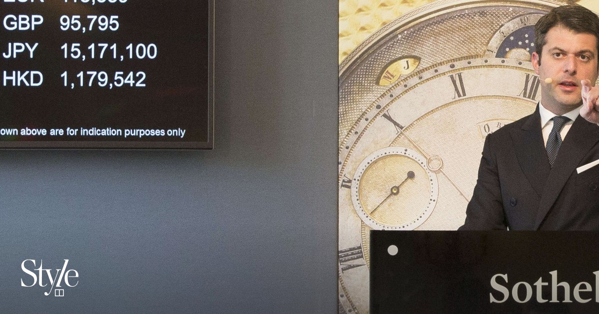 Time to bid? Inspired timepieces feature in autumn auction season ...